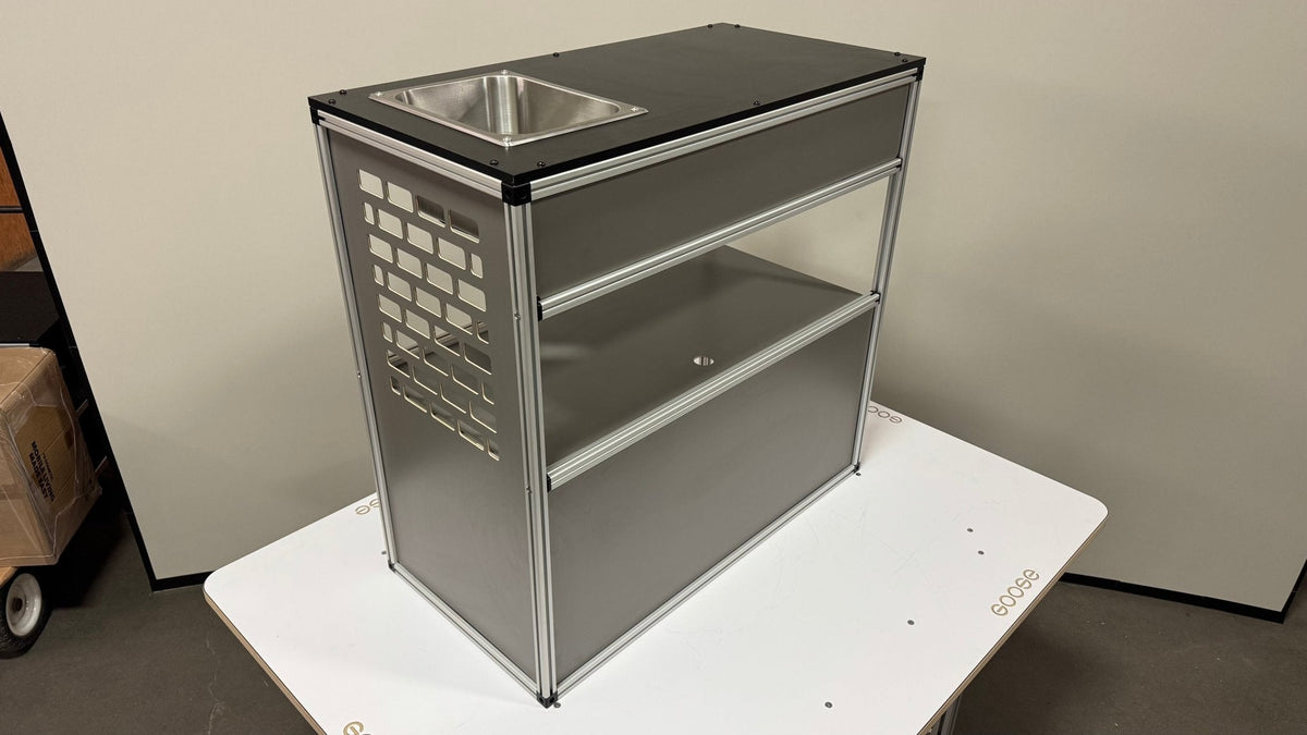 Goose Gear Camper System - Midsize Truck 6Ft Bed - Passenger Side Fron ...